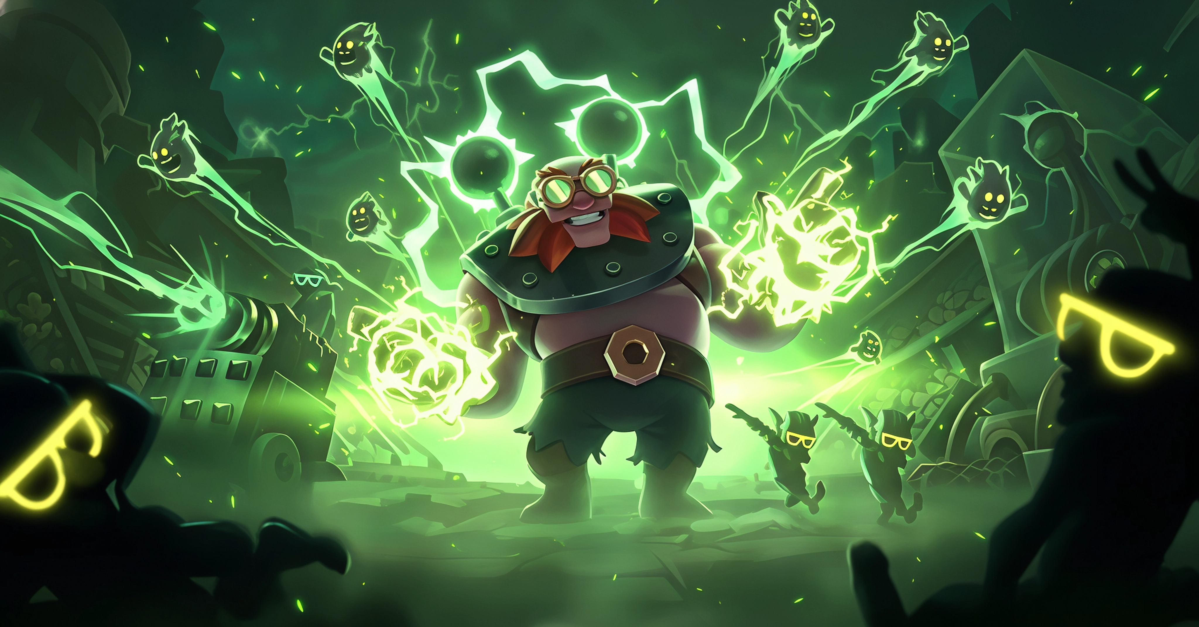 Electro Giant Clash Royale PC Background | Wallpaper 4k